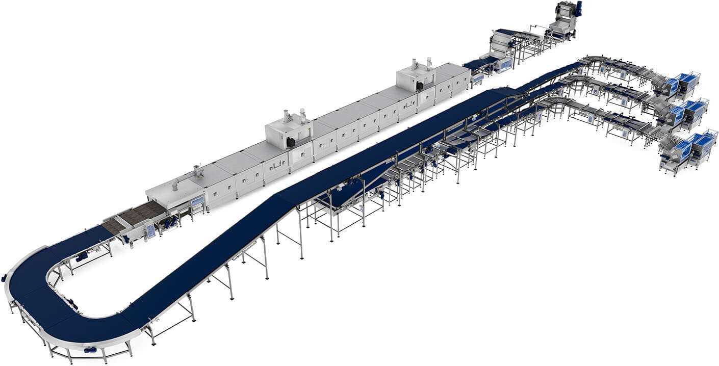 Modern Soft Biscuit Production Lines | New Era Machines